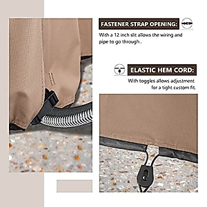 ULTCOVER Waterproof Square Air Conditioner Cover for Outside AC Units Size Upto 30 x 30 inch