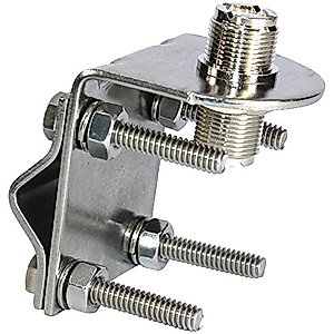 Tram Stainless Steel So-239 to So-239 Antenna Mirror Mount (3270)