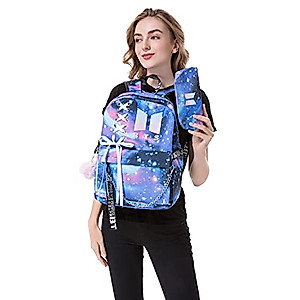 Fashion School Bookbag Merichandise USB Charging Students Bag Daypack Laptop Bag,Suitable for Girls