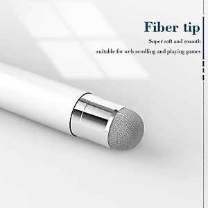 MEKO Magnetic Disc Stylus for iPad Pencil Compatiable with All Touch Screen Devices Including Smart Phones, Computers, Tablets (2-Packs Stylus Pen with Acessories)