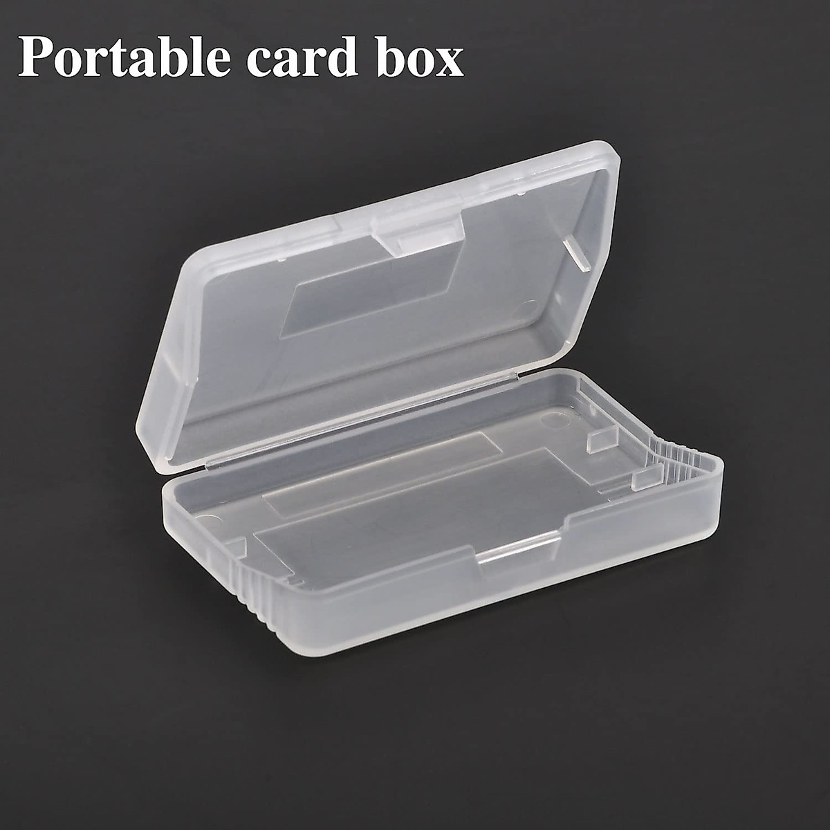 Tectra 10Pcs Game Card Cartridge Case, Clear Protective Game Cartridge Card Box Storage Case Cover for Nintendo Game Boy Advance GBA