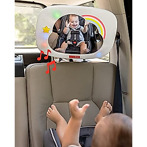 Skip Hop Baby Car Mirror, Silver Lining Cloud Entertainment Mirror