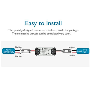 WiFi Smart Switch eMylo Wireless Relay Light Switch Tuya Remote Control Module Home Automation Timer Switch Compatible with Alexa Echo Google Home Iphone Android App 1 pack
