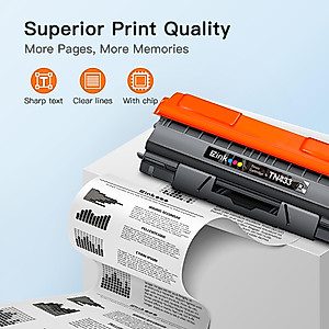 E-Z Ink (TM Compatible Toner Cartridge Replacement for Brother TN-433 TN433 TN433bk TN431 Compatible with HL-L8260CDW HL-L8360CDW MFC-L8610CDW MFC-L8900CDW (Black, Cyan, Magenta, Yellow, 4 Pack)