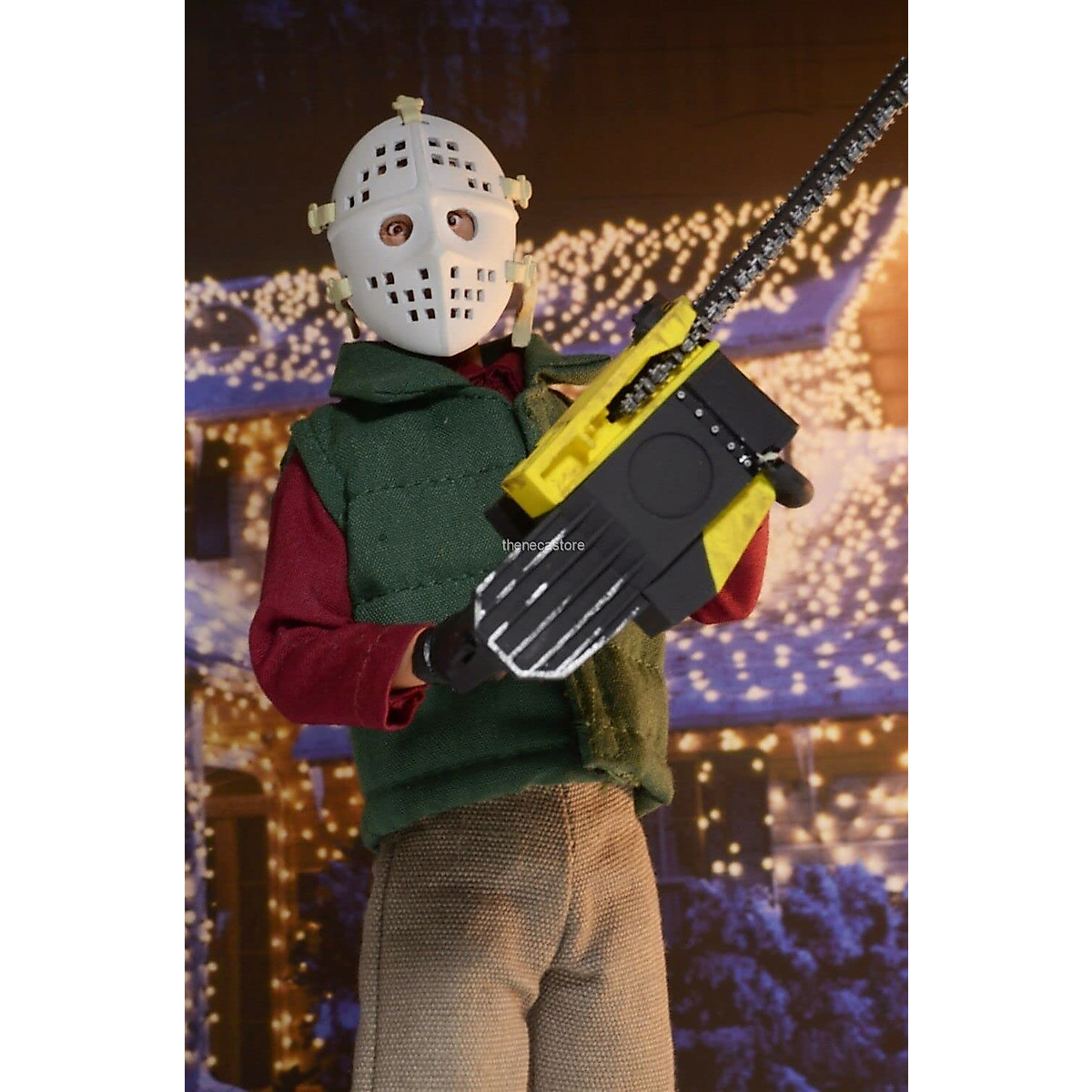 National Lampoon’s Christmas Vacation - 8” Clothed Figure Chainsaw Clark - NECA