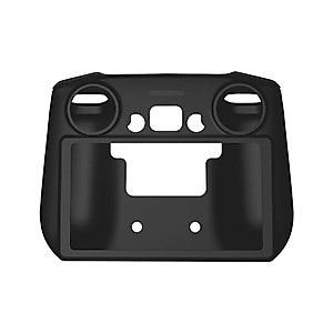 Palumma Mini 3 Pro RC Controller Protective Cover, Silicone Protective Cover Case Compatible for Mini 3 Pro with Screen Protective Cover for Anti-Scratch Dust Anti-Slip(Black)