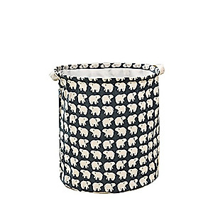Waterproof Canvas Laundry Clothes Basket Storage Basket Folding Storage Box C Home & Garden Housekeeping & Organizers for Halloween Onsale