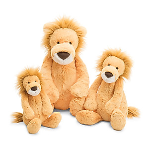 Jellycat Bashful Lion Stuffed Animal, Medium, 12 inches
