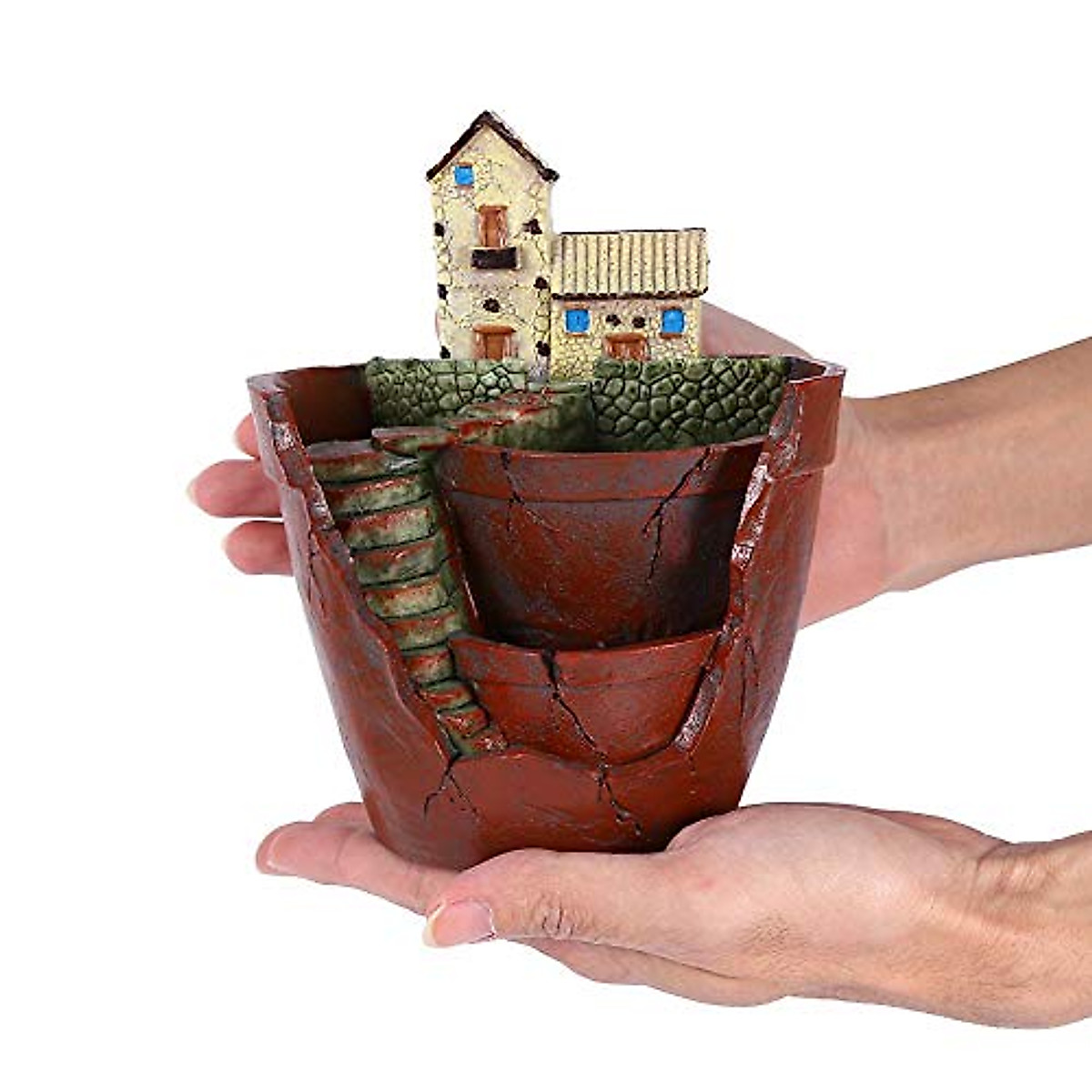 Succulent Animal Planters Cactus,Resin Plant Pots,Plants Pots,Hanging Garden Shape Resin Flower Pot,for Planting Succulent Plants Garden Decoration, Resin Plant Pots,Succulent Animal Planters CAC