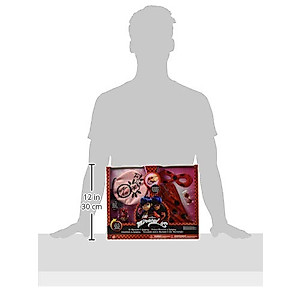 Bandai – 39780 – Miraculous Fancy Dress Set, One size – Red