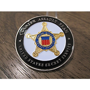 United States Secret Service Counter Assault Team USSS Challenge Coin Measures 2 1/4"
