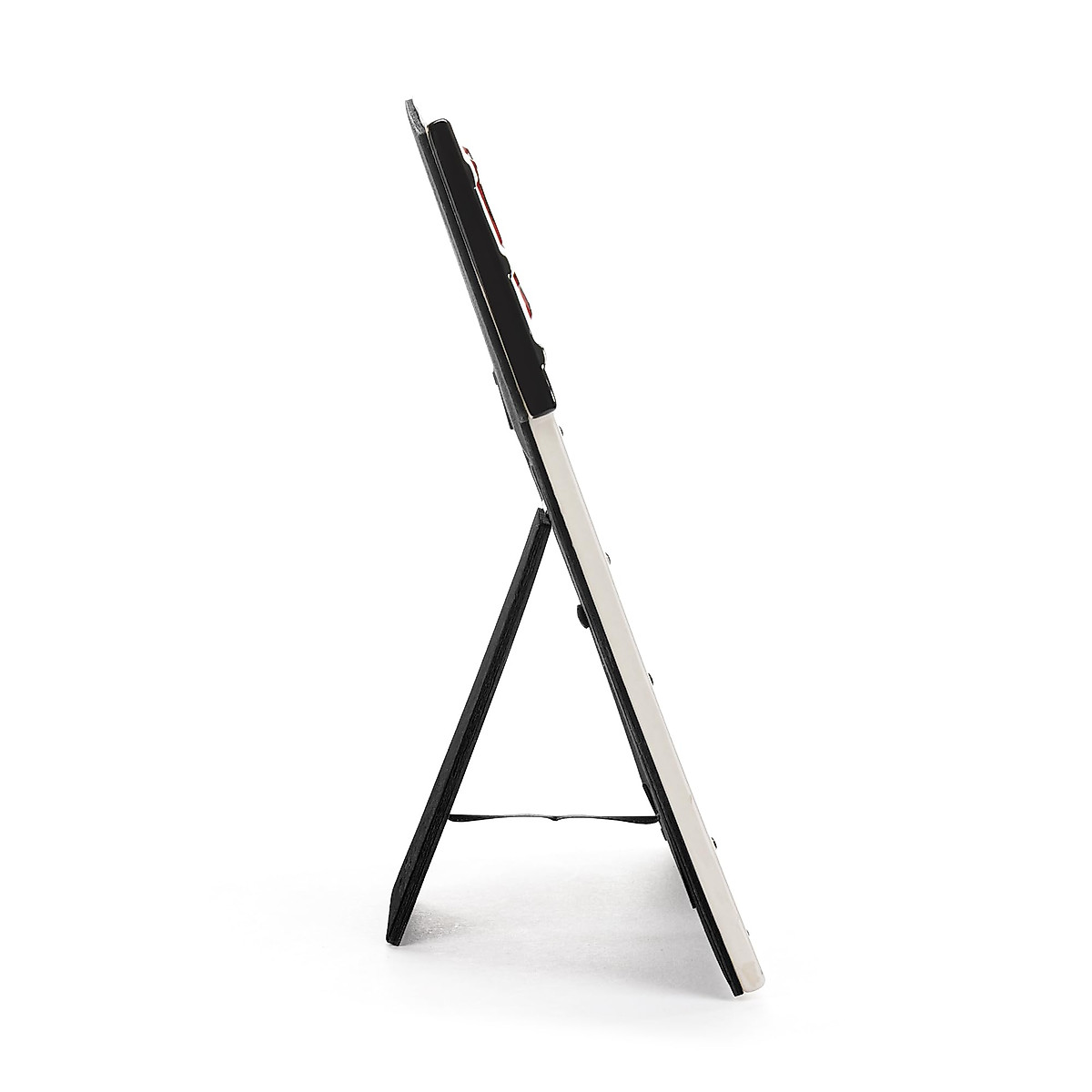 DEMDACO 5004830116 You Make This House a Home Black, White, and Red Stoneware Picture Frame Holds 5 x 7 Inch Photo