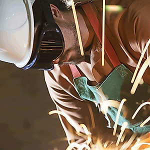 Sellstrom High Temperature Cutting/Grinding, Indirect Vented, Odyssey II Protective Safety Goggle, Shade 5 UV/IR Lens, Black Frame, S80211