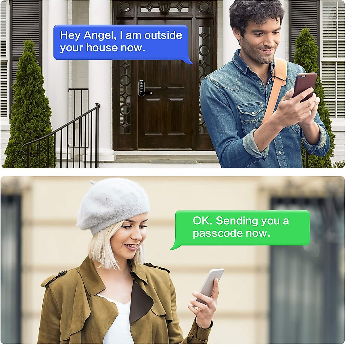 Sifely S Model Smart Lock and Fobs Bundle