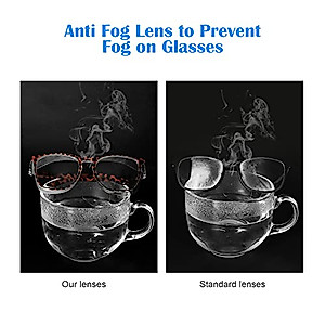 Safety Glasses,Stoggles, Anti Fog Safety Glasses Goggles for Women Nurses Man Eye Protection-3 Pack
