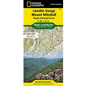 Linville Gorge, Mount Mitchell Map [Pisgah National Forest] (National Geographic Trails Illustrated Map, 779)
