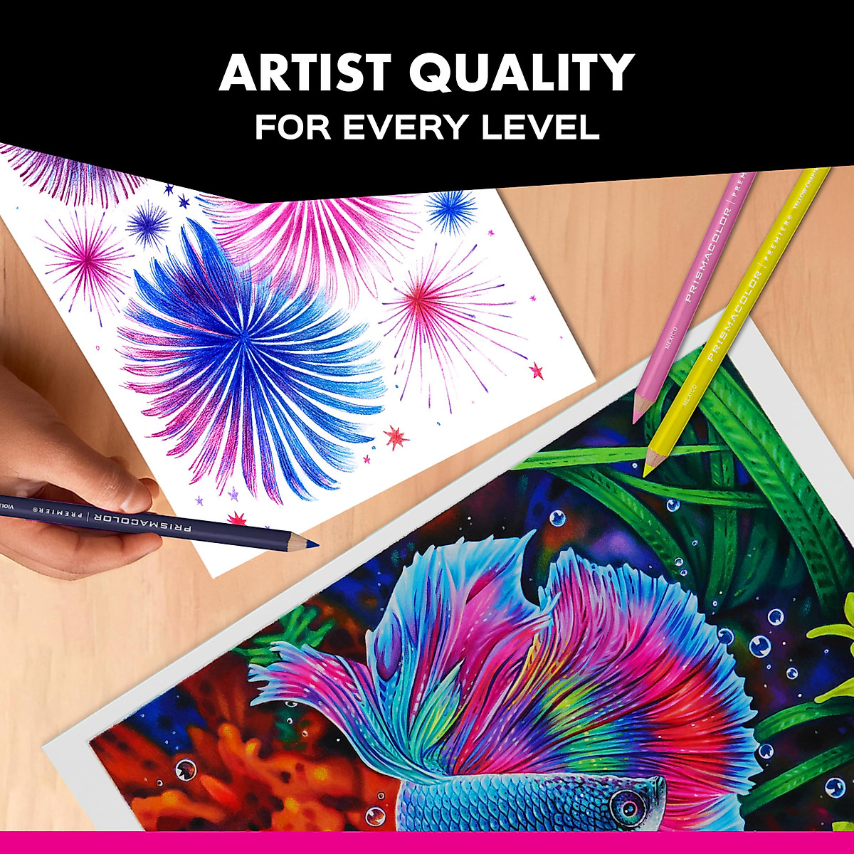 Prismacolor® Professional Thick Lead Art Pencils, Assorted Colors, Set Of 24 Pencils