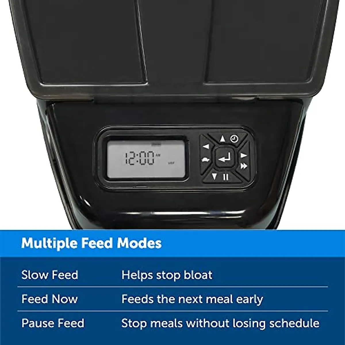 Healthy Pet Simply Feed - PetSafe Automatic Feeder - Headquartered in Knoxville, TN - Automatic Dog Feeder from the Engineers of the Smart Feed & Dancing Dot - 1-Year Comprehensive Protection Plan