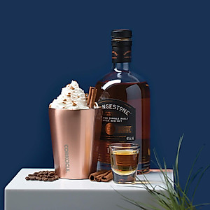 Corkcicle Tumbler | Triple Insulated Stainless Steel Travel Cup with Shatterproof Lid | Reusable (Gloss Rose Quartz, 12oz / 355ml)