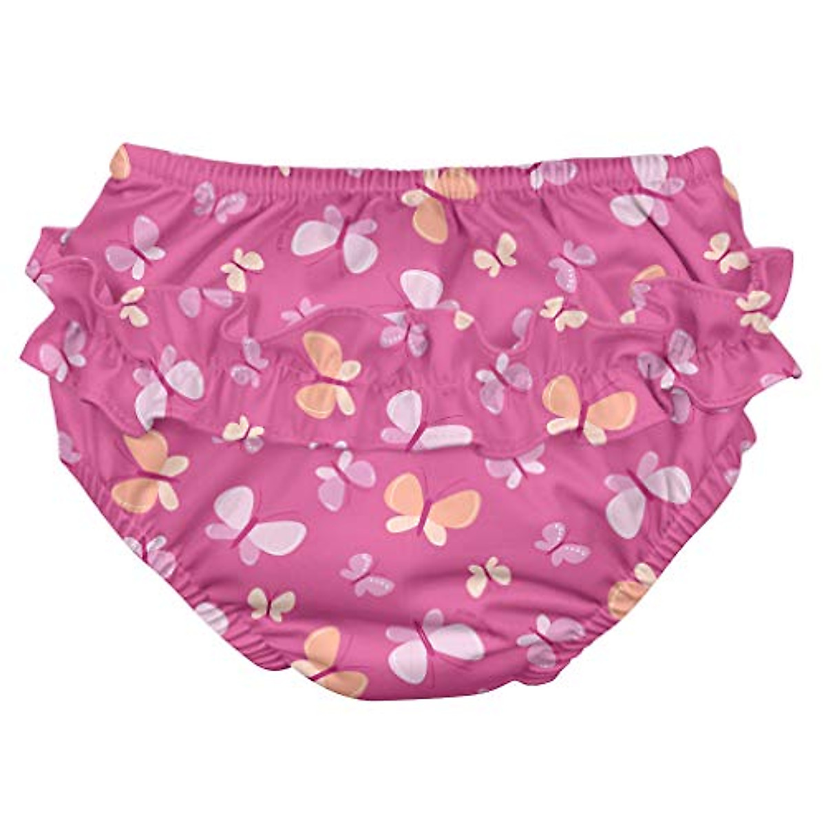 i Play Girls Reusable Absorbent Baby Swim Diapers Pink Butterflies 6 Months