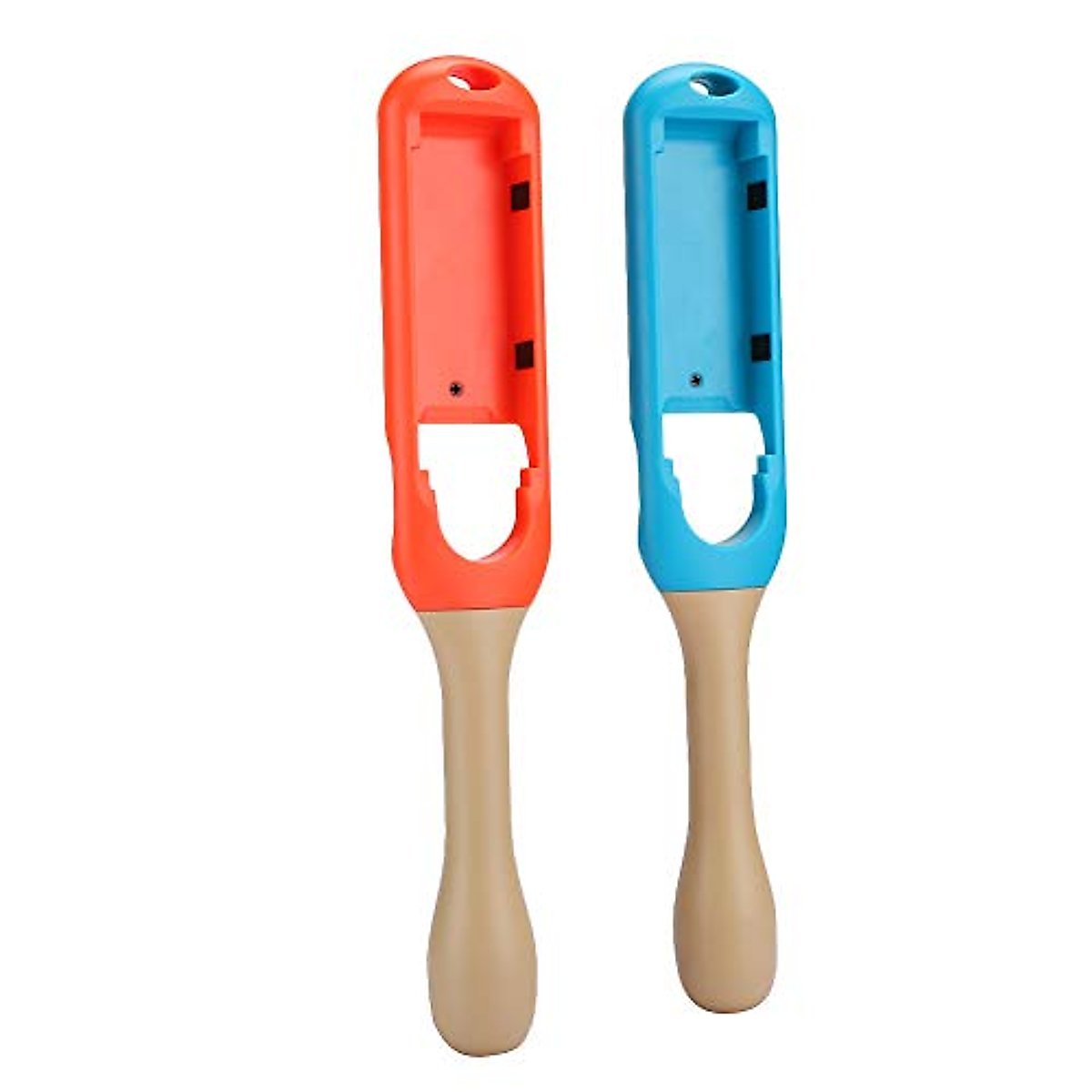 Raguso Game Drumsticks, Game Drum Stick Simple Design Lightweight Long Service Life Compact Size for Joy-Con Drumming Game for Switch Action Accessory Kit
