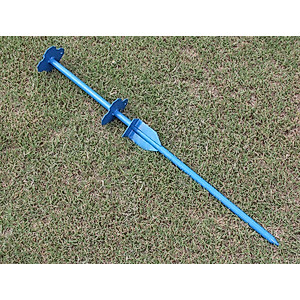 4Ever Products Vinyl PVC Real Estate Sign Post - White - 5' Tall Post (Single)