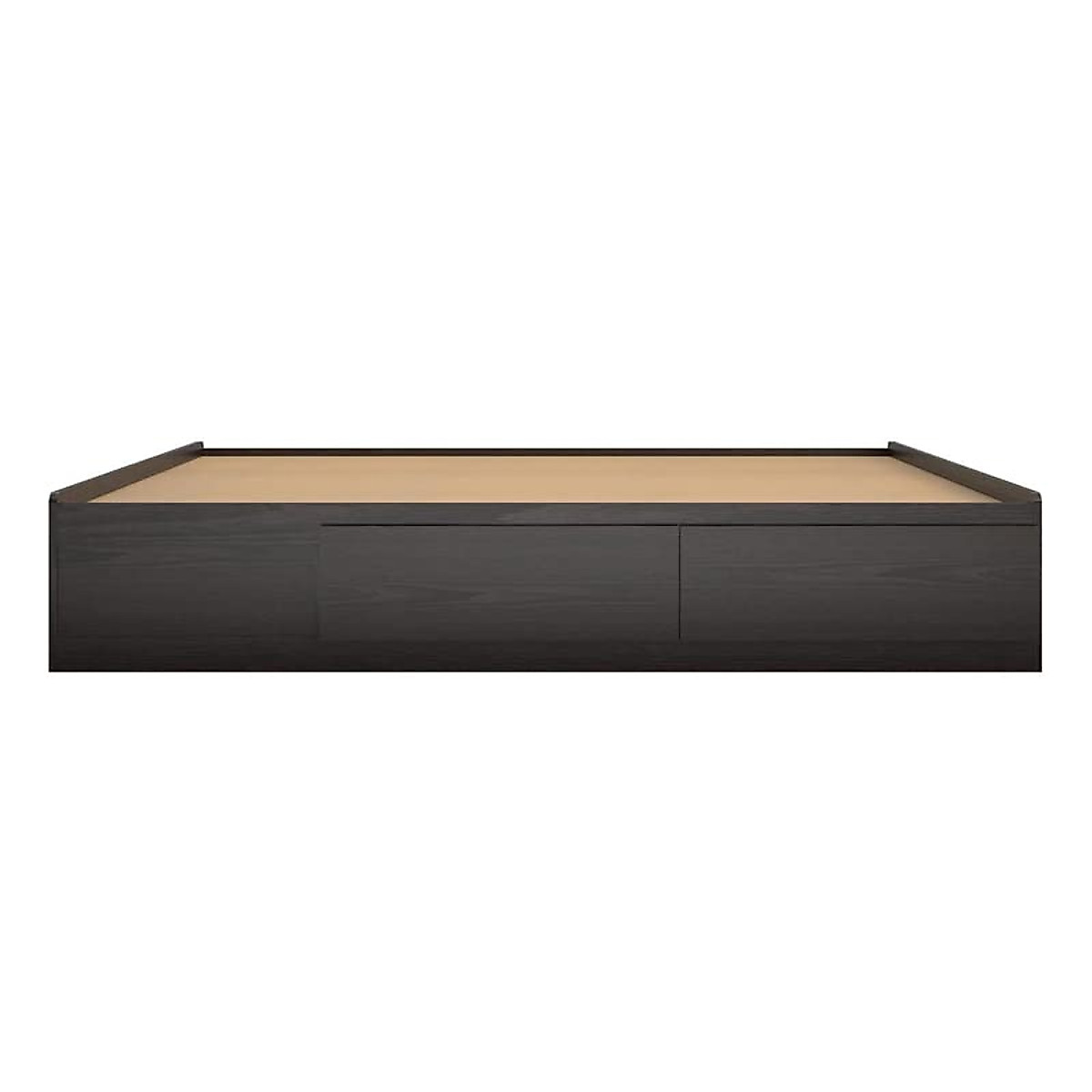 Ameriwood Home Full Platform Bed with Drawers, Espresso