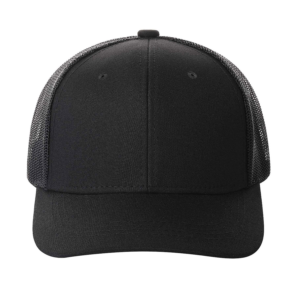 TSSGBL XL,XXL Oversized Snapback Trucker Hat Baseball Caps for Big Head Men Large Blank Mesh Work Ball Caps-Black