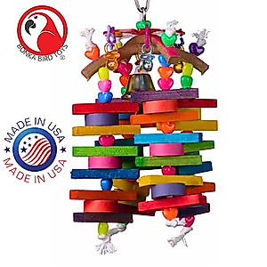 Bonka Bird Toys 00691 Thing-A-Ma-Bob Chewy Bird Toy