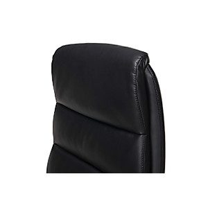 HON Basyx Bolster Commercial-Grade Executive Chair, Office, Black Bonded Leather