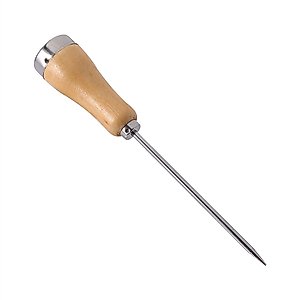 GLOGLOW Ice Pick, Portable Stainless Steel Ice Pick Punch Kitchen Tool with Wooden Handle Awl Punch Kitchen Bar Gadgets?