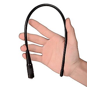 Bingfu Dual Band VHF UHF 136-174MHz 400-470MHz Ham Radio Antenna Two Way Radio Antenna Walkie Talkie Flexible Whip Antenna SMA Female for Kenwood Wouxun Baofeng Radios BF-F8HP UV-5R UV-82 BF-888S