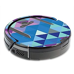 MightySkins Skin Compatible with Shark Ion Robot R85 Vacuum Minimum Coverage - Purple Kaleidoscope | Protective, Durable, and Unique Vinyl Decal wrap Cover | Easy to Apply, Remove | Made in The USA