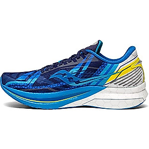 Saucony Men's Endorphin Speed Running Shoe, Wyatt Blue/White, 4.5