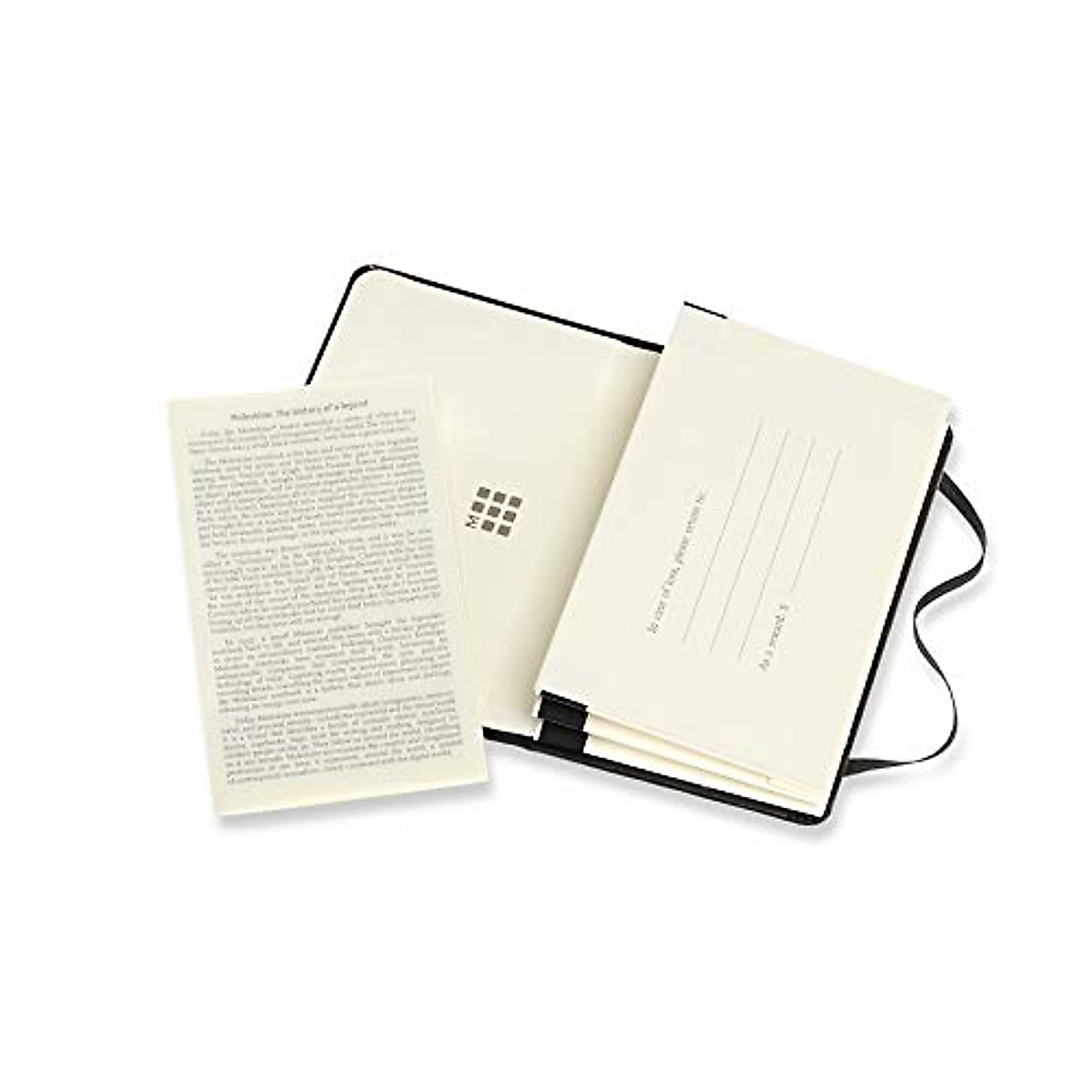 Moleskine Professional Business Card Holder, XS, Black (2.5 x 4.25)