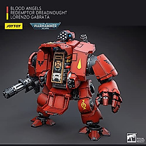JOYTOY Warhammer 40K 1/18 Action Figures Joy Toy Mecha Blood Angels Redemptor Dreadnought Lorenzo Gabrata