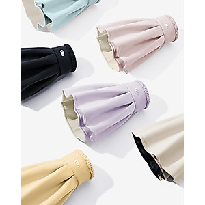 BENEUNDER Large Brim Foldable Sun Visor for Women UPF50+ UV Protection (Pink)