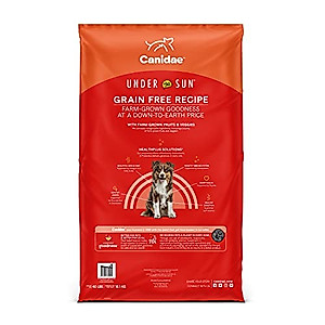 Canidae Under the Sun Premium Dry Dog Food For Puppies, Adults and Senior Dogs, Lamb Recipe, 40 Pounds, Grain Free