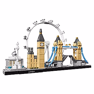 LEGO Architecture London Skyline Collection 21034 Building Set Model Kit and Gift for Kids and Adults (468 pieces)