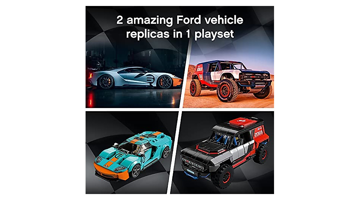 LEGO Speed Champions: Ford GT & Bronco R Set (76905)