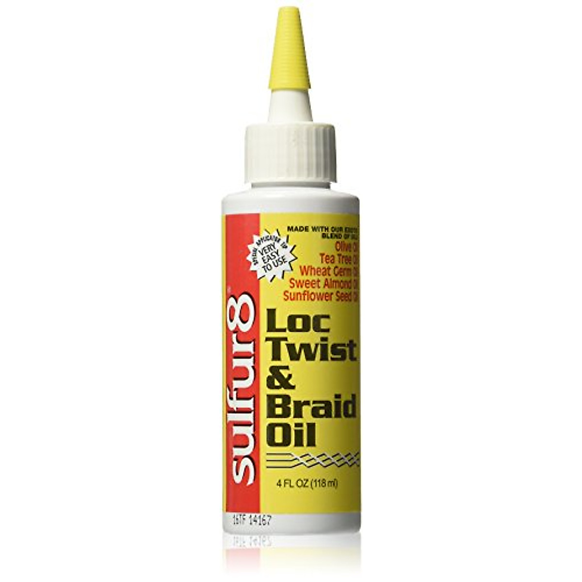Sulfur 8 Loc Twist and Braid Oil, 4 Ounce