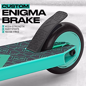 Fuzion Pro Scooters - Stunt Scooter for Kids 8 Years and Up - Perfect for Beginners Boys and Girls - Best Trick Scooter for BMX Freestyle Tricks (2020 Teal)