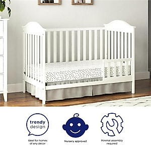 DOREL ASIA Baby Relax Kade Toddler Rail in White