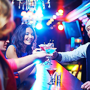 FATLODA 15PCS Cocktail Picks for Drinks, Stainless Steel Cocktail Toothpicks, Reusable Cocktail Skewers, Garnish Picks Bloody Mary Skewers, Metal Martini Picks for Olives Appetizers Fruit (4.3 Inch)