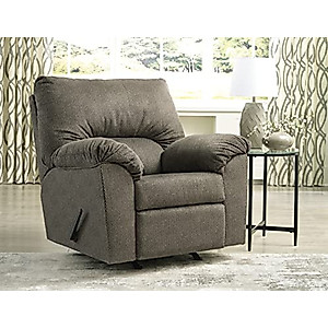 Signature Design by Ashley Norlou Transitional Tufted Rocker Recliner, Green