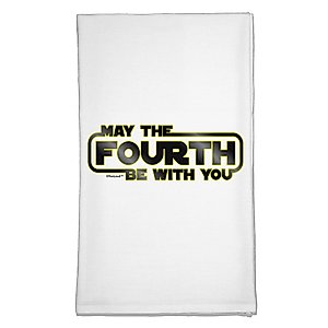 TooLoud May The Fourth Be with You Flour Sack Dish Towel
