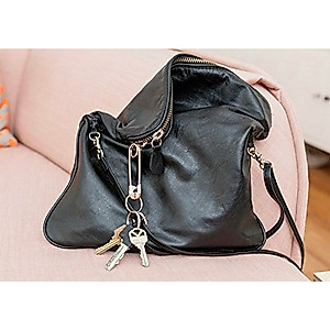 Kikkerland Keyring Saftey Pin, Copper (KR77-C)