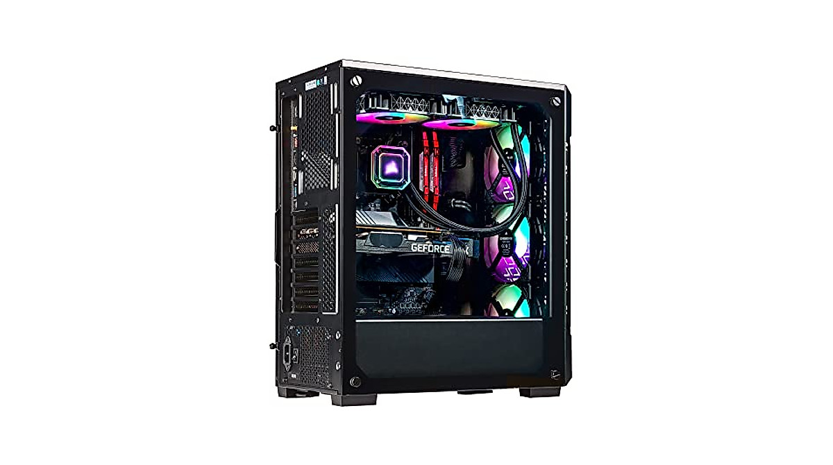 Velztorm Fenrix Gaming Desktop PC - High-Performance Liquid Cooled System