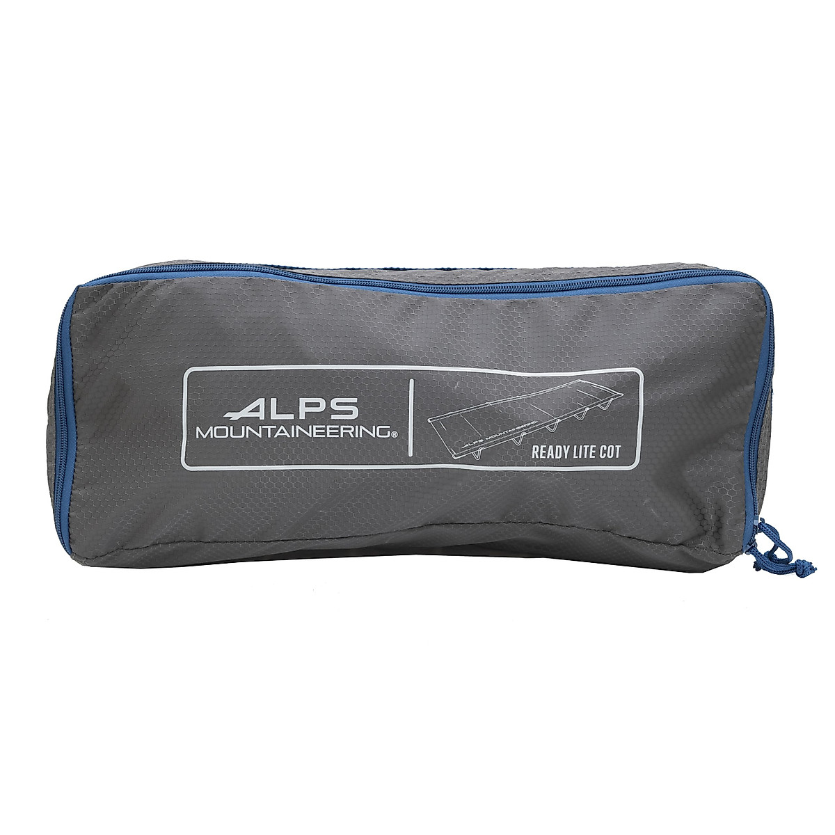 ALPS Mountaineering Ready Lite Camping cot, One Size, Charcoal/Blue
