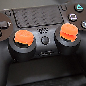 SOLUSTRE 2pcs ps4ps5 Joystick Stick Cover Joystick Grip Covers Thumb Stick Cover ps4controller Silicone Button Cover Thumb Grips Joystick Grip Button Cover Button Cap
